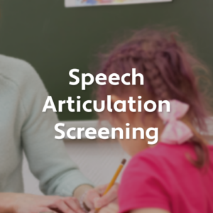Speech/Articulation Screening – Wyckoff Christian Preschool & Kindergarten